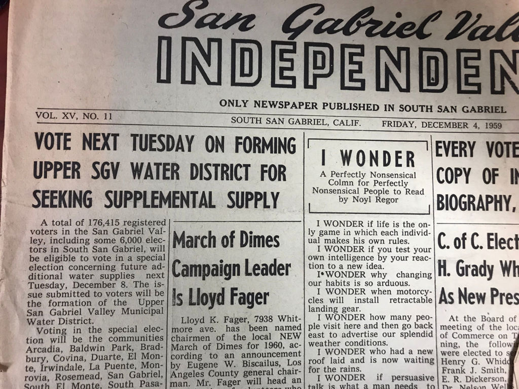 History – Upper District